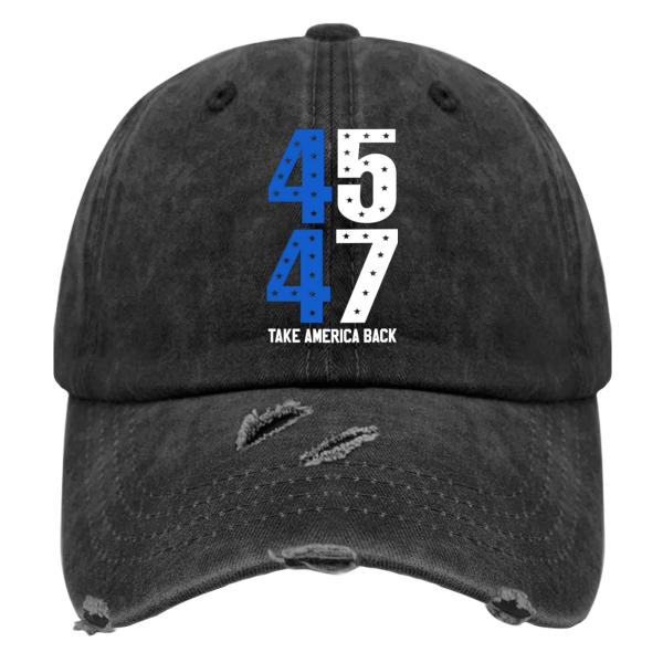 商品名:  FINKBRAU 45 47 Trump 2024 Hat for Men Take America Back Trump Hats for Men Baseball Funny Trucker Mens Black Women...