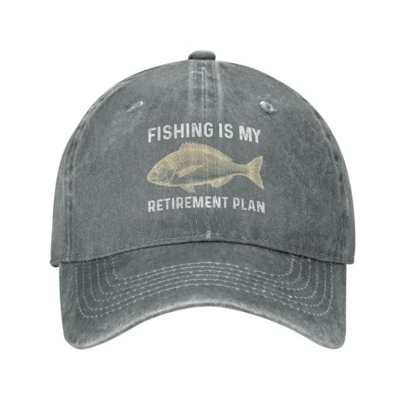 商品名:  Ositerpz Fishing Is My Retirement Plan Hat for Women Baseball Hat Graphic Cap Grayブランド: Ositerpz商品サイズ: One Size高さ:...