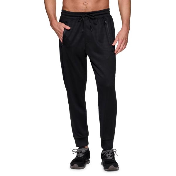 商品名:  RBX Active Workout Joggers for Men, Lightweight French Terry Quick Drying X-Dri Sweatpants with Zipper Pockets for...