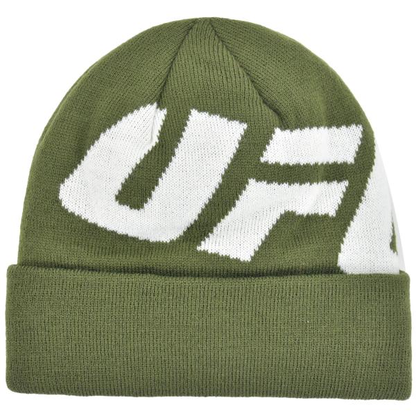 商品名:  UFC Beanie Hat, Cuffed Winter Knit Cap with Faux Sherpa Lining and Jacquard Logo, Charcoal, One Sizeブランド: Concept ...