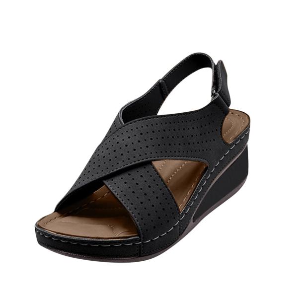 商品名:  SBGMoSJ Orthopedic Wedges Shoes for Women Sandalias Con Plataforma Para Mujer De Verano Sandal Wedges for Women Wa...