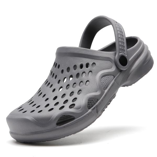 商品名:  SECHRITE Clogs for Men Garden Shoes Summer Water Slides Sandals Mens Mules and Clogs Shower Shoes Waterproof Slip ...