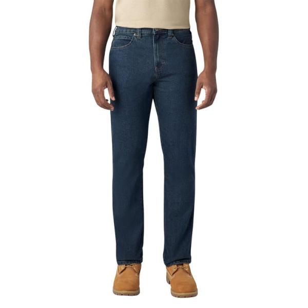 商品名:  Dickies Men's Flex Regular Fit 5-Pocket Jean, Dark Denim Wash, 36W x 32Lブランド: Dickies商品サイズ: 36W x 32L高さ: 35.9cm横幅:...