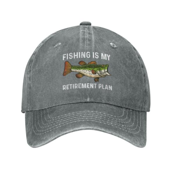 商品名:  galagro Fishing is My Retirement Plan Hat for Men Baseball Hats Adjustable Hat Grayブランド: galagro商品サイズ: One Size高さ:...