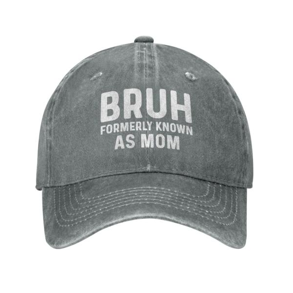 商品名:  galagro Bruh Formerly Known As Mom Hat Women Dad Hat Trendy Hat Grayブランド: galagro商品サイズ: One Size高さ: 1.778cm横幅: 12....
