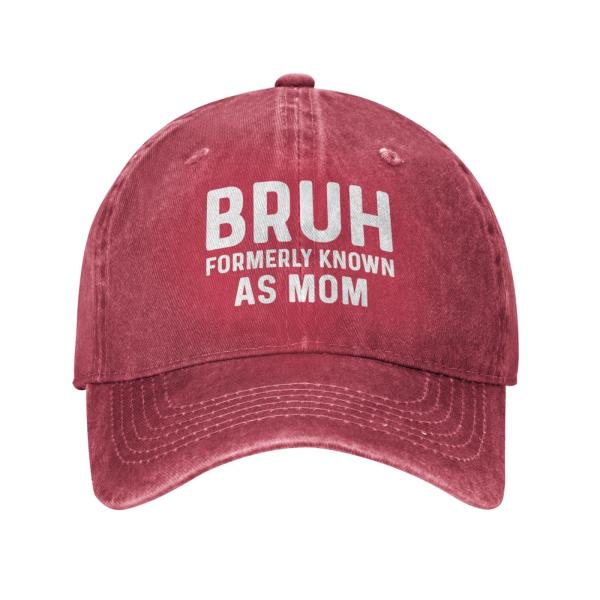 商品名:  galagro Bruh Formerly Known As Mom Hat Men Dad Hats Fashionable Cap Redブランド: galagro商品サイズ: One Size高さ: 1.778cm横幅: ...