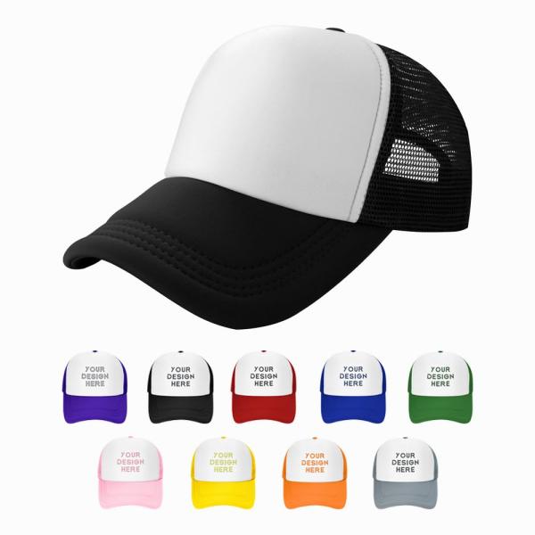 商品名:  Custom Trucker Hats for Men Women Personalized Text Photo Name Logo, 1Blackブランド: Ecrvtbynmu商品サイズ: One Size高さ: 2.26...