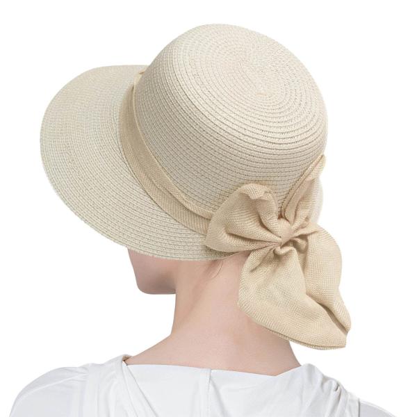 商品名:  Womens Sun Hat Summer Vacation Hats for Women Panama Roll Up Hat Lightweight Beach Sun Hat Casual Hat Whiteブランド: Y...