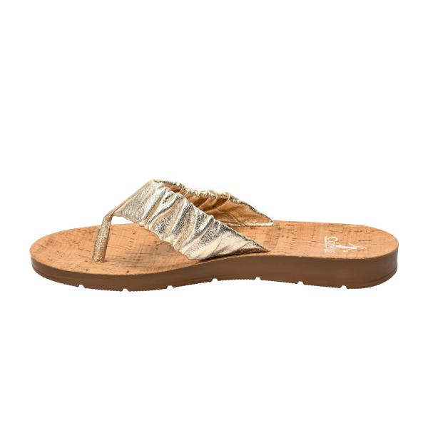 商品名: Corkys クールオフ レディースサンダル, ゴールド-メタリック。, 9 Corkys Footwear Cool Off Womens Flip Flop Size 09ブランド: Corkys Footwear商品サイズ:...