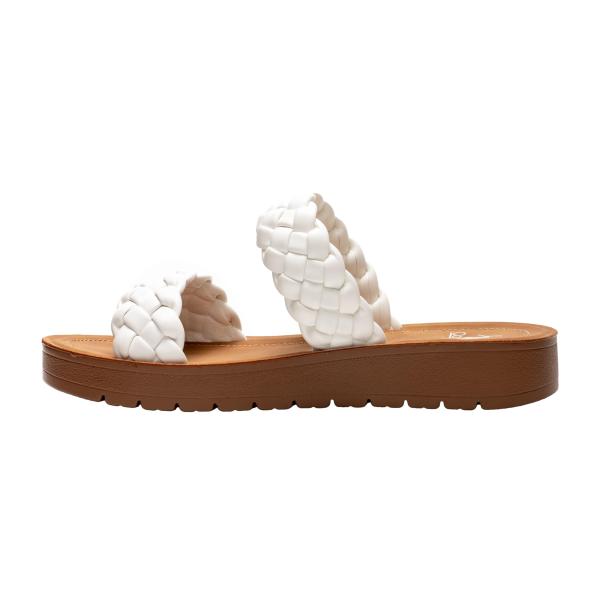 商品名: Corkys Footwear Wind It Up レディース スリッポン サンダル, ホワイト, 9 Corkys Footwear Wind It Up Women's Slip-On Sandal Size 9ブランド: ...