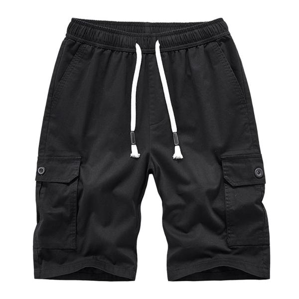 商品名:  prime of day deals today 2024 Mens Big and Tall Shorts Elastic Waist Cotton Cargo Shorts Drawstring Multi Pocket C...
