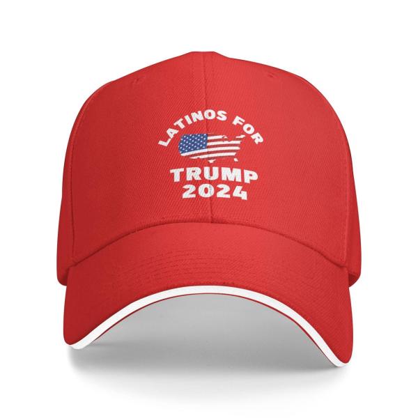 商品名:  Latinos for Trump 2024 Hat Latinos for Trump 2024 Cap for Men Women Trump 2024 for President Dad Cap Redブランド: Pofe...