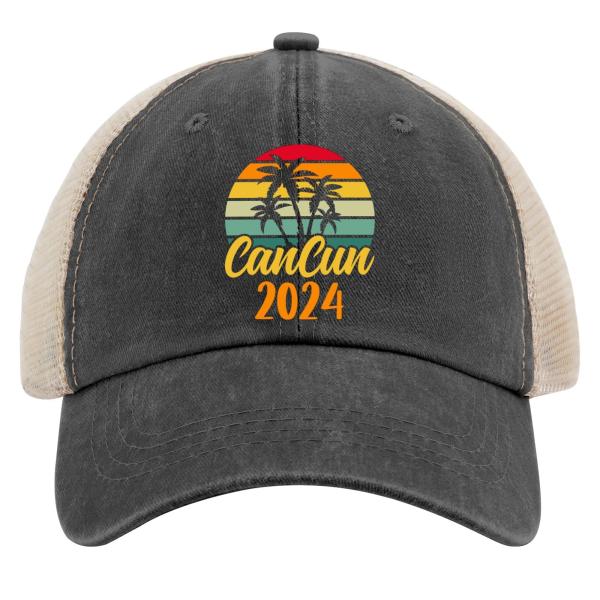 商品名:  Generic Cancun 2024 Caps Summer Beach Hat AllBlack Womens Hats Gifts for Men Outdoor Capブランド: Generic商品サイズ: One Si...