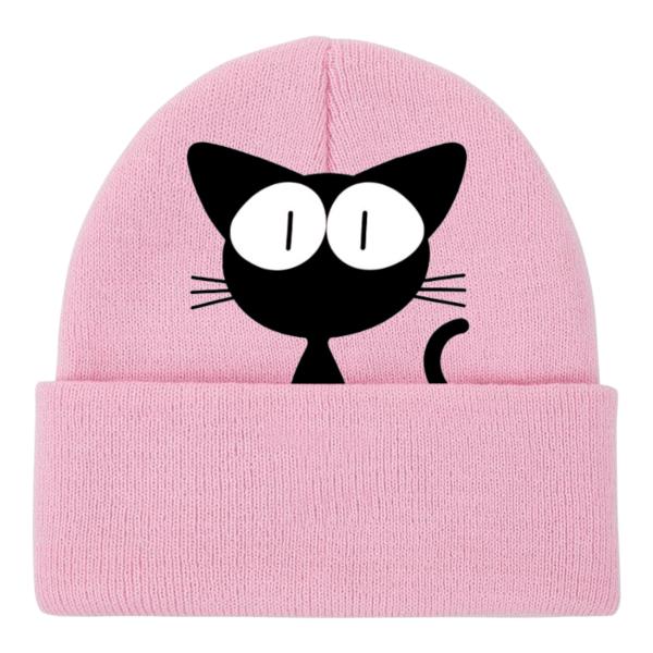 商品名:  JILANI HANDICRAFT- Multicolor Cute Cat Embroidered Beanie Animal Knitted Hats - Purrfect Winter Hat for Cat Lovers...