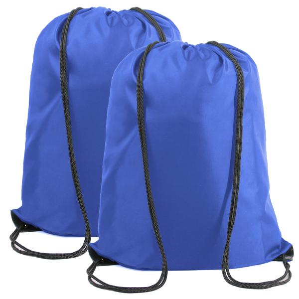 商品名: BeeGreen 巾着バックパックバッグ バルク 2 | 10パック XL 長さ22.4インチ x 幅17.5インチ スポーツシンチサック ジムストリングバッグ 高耐久, ロイヤルブルー, X-Large, 旅行用バックパック。 ...