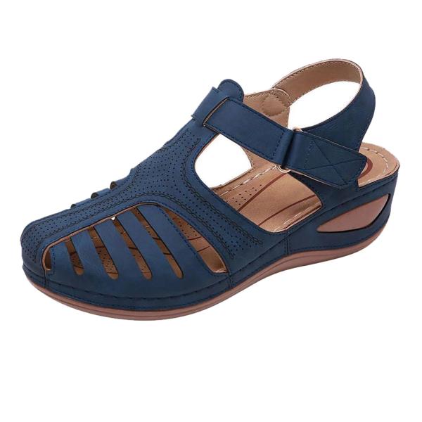 商品名:  JWSVBF Wedge Orthopedic Sandals for Women Comfortable Closed Toe Summer Sandals Women 2024 Walking Beach Sandal wi...