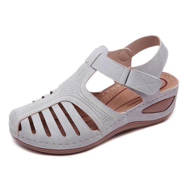 商品名:  JWSVBF Wedge Orthopedic Sandals for Women Comfortable Closed Toe Summer Sandals Women 2024 Walking Beach Sandal wi...