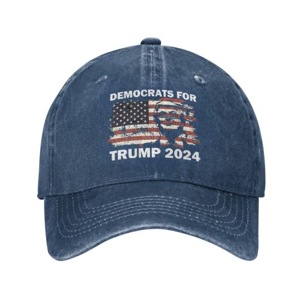商品名:  Ositerpz Trump 2024 Hat Democrats for Trump 2024 Hat Men Baseball Caps Trendy Hat Navy Blueブランド: Ositerpz商品サイズ: On...