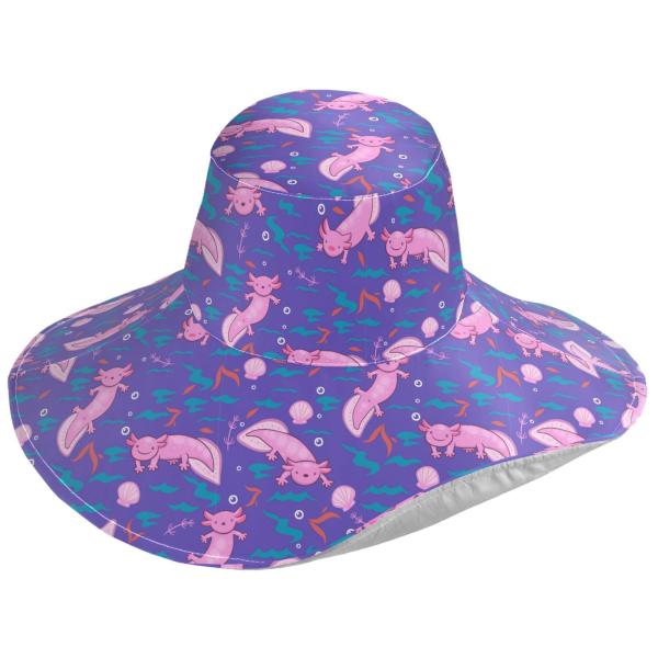 商品名:  Pfrewn Gardening Hat for Women Sun Hat Wide Brim Beach Sun Protection Breathable Cotton Summer Hat with Fold-Up Br...