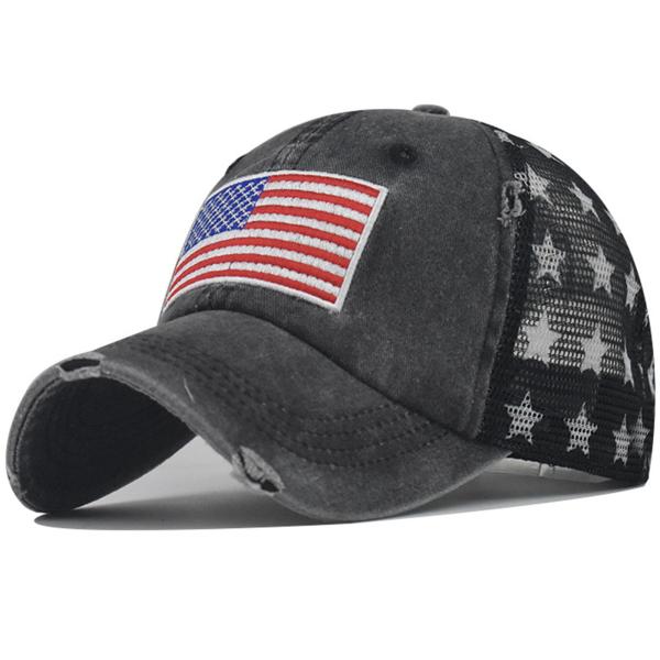 商品名:  US Flag Top Hats for Women and Men Baseball Caps with Mesh Trucker Hats Dad Hats with Star Print On Mashブランド: TONG...