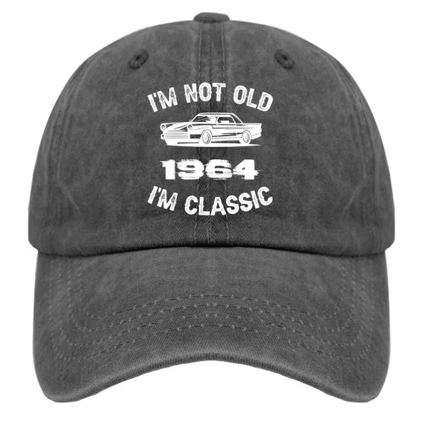 商品名:  Generic I'm Not Old I'm Classic hat 60TH Birthday for Men, 12 Pigment Blackブランド: Generic商品サイズ: One Size高さ: 1.905cm...
