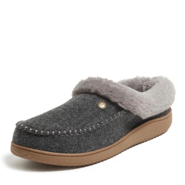 商品名: Dearfoams Men's Baro Indoor Outdoor House Shoe Memeory Foam Clog Slipper, Dark Heather Grey, 12 Dearfoams Men's Bar...