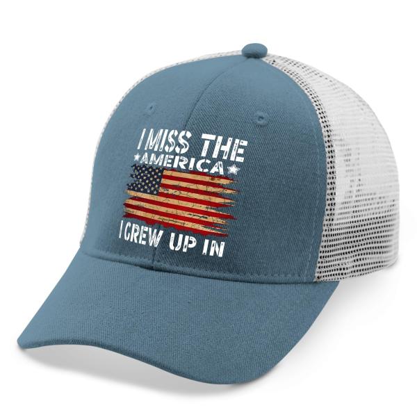 商品名:  Generic America Hat I Miss The America I Grew Up in Hats &amp; Birthday Mountain Hat and Funny Summer Hats &amp; F...