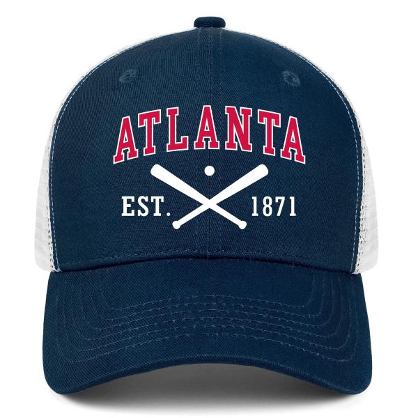 商品名:  Generic Atlanta Hat Women Embroidered Trucker Snapback Hats for Men Mesh Adjustable Baseball Cap Youth Apparel Gif...