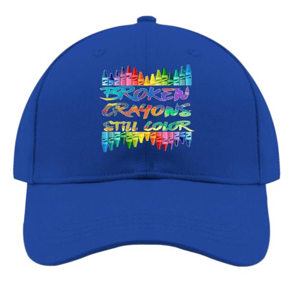 商品名:  Generic Broken Crayons Still Color Hats Trucker Hat Women Blue Hiking Hat Gifts for Men Golf Capsブランド: Generic商品サイ...