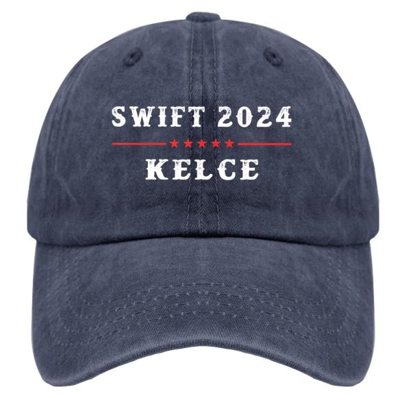 商品名:  Generic Mizraon Swift 2024 Kelce Hat for Women Baseball Cap Stylish Washed Dad Hats Light Weight Navy Blueブランド: Ge...