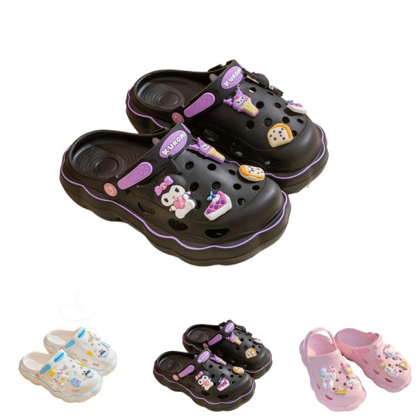 商品名:  fdrzsyp Cute Casual SlippersCartoon Summer Non-Slip Thick-Soled Baotou Beach Slippers Shoes Women's Shower Sandals...