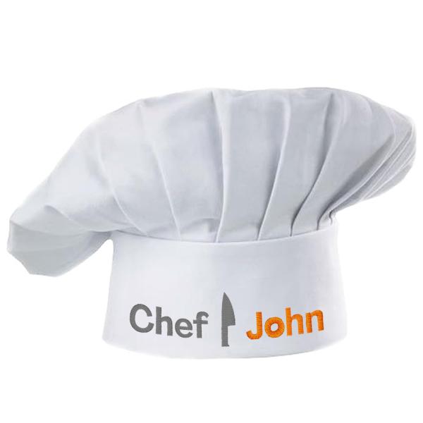 商品名:  Personalized Embroidered Chef Hat with Custom Name! Adjustable Kitchen Accessory for Mom, Dad, Kitchen Cooking Che...