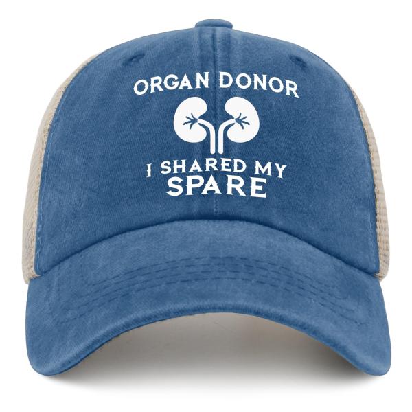 商品名:  Generic I Shared My Spare Kidney Transplant Living Donor Hats for Mens Baseball Caps Stylish Washed Dad Hats Lake ...