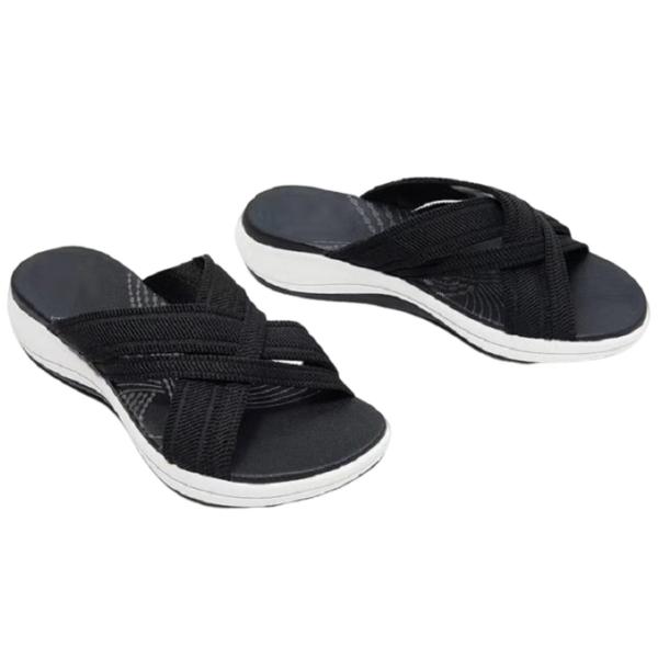 商品名:  WIRETRAN Women's Soft Comfortable Toe Mesh Upper Orthopedic Sandals Breathable Walking Slippers with Arch Support ...