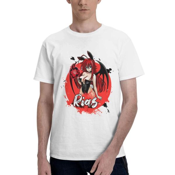 商品名:  Guusrt M Xraat Anime High School DxD Rias Gremory T Shirt Man's Summer Cotton Crew Neck Fashion Tee Cool Casual To...