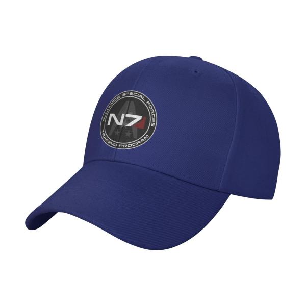 商品名:  Cokyis Mass Effect N7 Baseball Caps Dad Hats Adjustable Size Outdoor Cap Blueブランド: Cokyis商品サイズ: One Size商品番号: 色: B...
