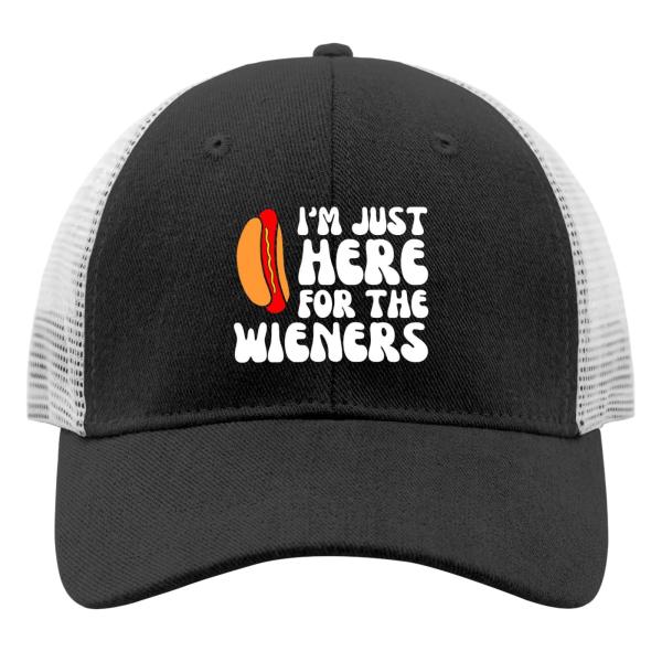 商品名:  L'm just here for The wieners Hats for Womens Baseball Cap aesthetic Washed running hat adjustableブランド: Harmaven商品...