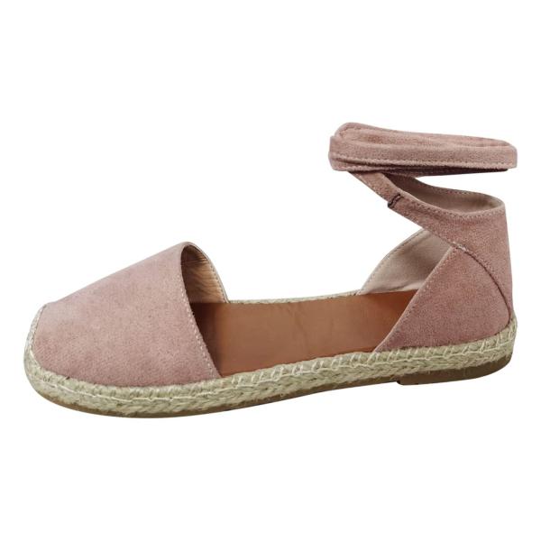 商品名:  Generic Women's Cover Heel 2024 Flat Sandals Spring Falt Beach Covered Toe Summer 2024 Trendy Straw Closed Toe Com...