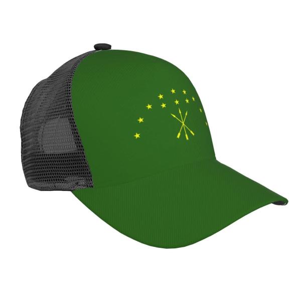 商品名:  KOSPOGO Circassian Flag Baseball Cap for Men Women Breathable Mesh Back Baseball Caps Adjustable Casual Outdoor Ha...