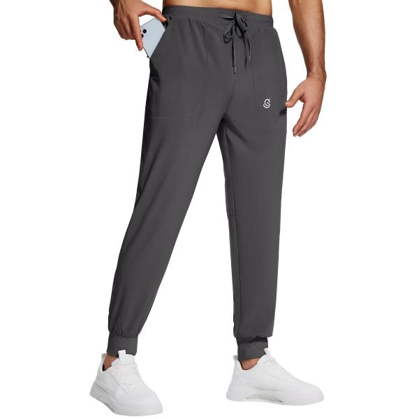 商品名:  ISEEGZ Men's Joggers Sweatpants with Pockets Lightweight Athletic Sweat Gym Jogger Pants for Men Sports Workout Da...