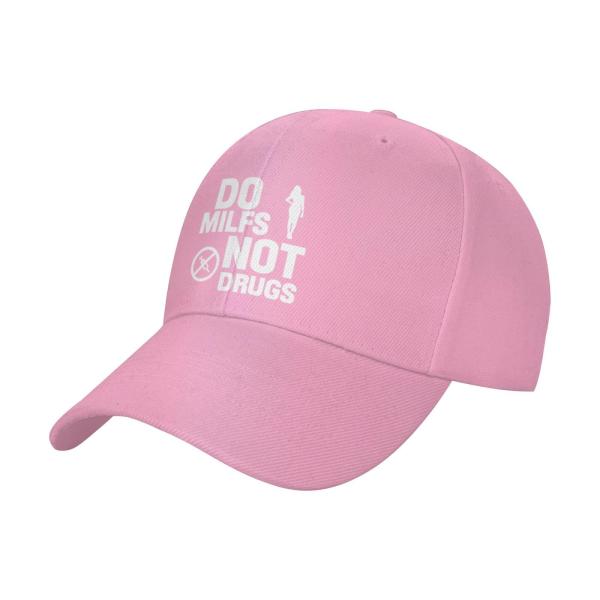 商品名:  KLIUXBF Do Milfs Not Drugs Hat for Mens Womens Adjustable Casual Sports Baseball Cap Trucker Hats Pinkブランド: KLIUXB...