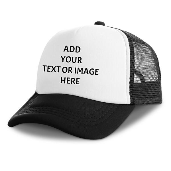 商品名:  Generic Custom Trucker Hat Customize Hat Add Picture/Text/Logo Adjustable Classic Outdoor Sports Custom Hat for Me...