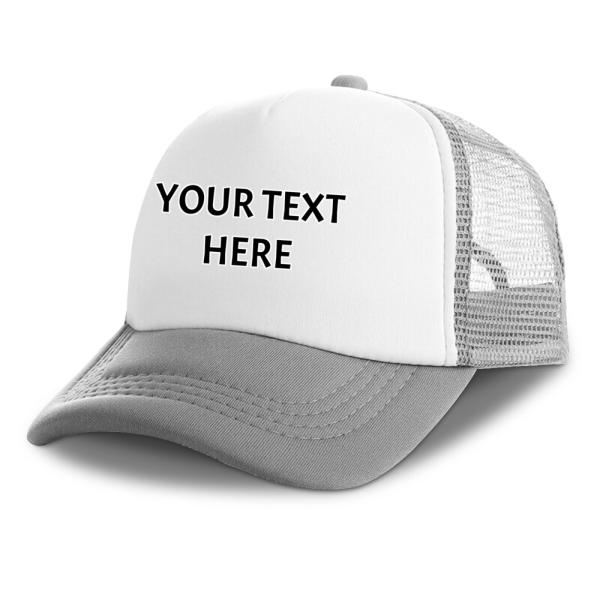 商品名:  Generic Custom Hats Custom Dad Hat Add Text Logo Photo Adjustable Classic Outdoor Sports Custom Hat for Men Grey M...