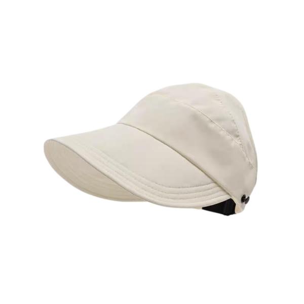 商品名:  Women's Large Brim Empty Top Baseball Cap,Outdoor Uv Protection Hollow Top Sun Hat,Soft Unconstructed Adjustable S...