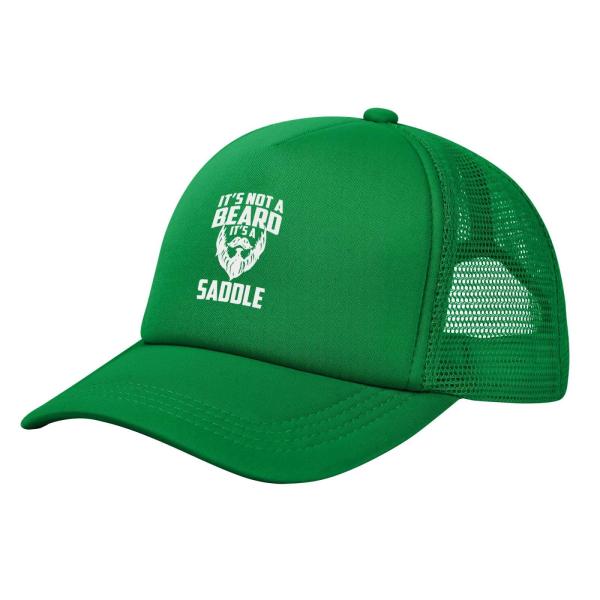 商品名:  Generic It's Not A Beard It's A Saddle Hat Fashion Mesh Baseball Cap Dad Hats Tennis Sunhat for Men Women Greenブラン...