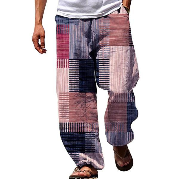 商品名:  Generic De Playa Cotton Yoga Pants Mens White Summer Pants Work Our Gear Western Print Casual Shorts for Men Mens ...