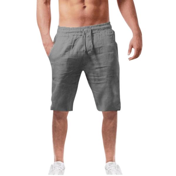 商品名:  aihihe mens try before You buy linen mens shorts elastic khaki shorts for men mens casual shorts 9 inch inseam sho...