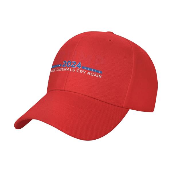 商品名:  EUFUSUG Trump 2024 Make Liberals Cry Again Funny Adjustable Baseball Cap for Men and Women - Low Profile Dad Hat,B...