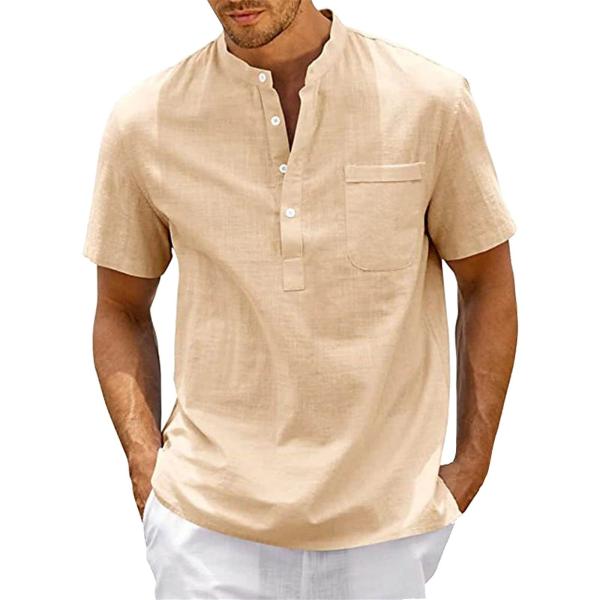 商品名:  Generic Beach Shirts for Men Sarong for Men Black Long Sleeve Shirt White Beach Shirt Men Canvas Shirts for Men Yo...