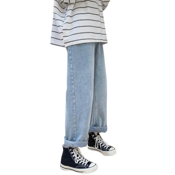 商品名:  Generic Men's Denim Straight Regular Rise Jeans Straight-Fit High Stretch Jeans Premium Select Custom Fit Loose St...